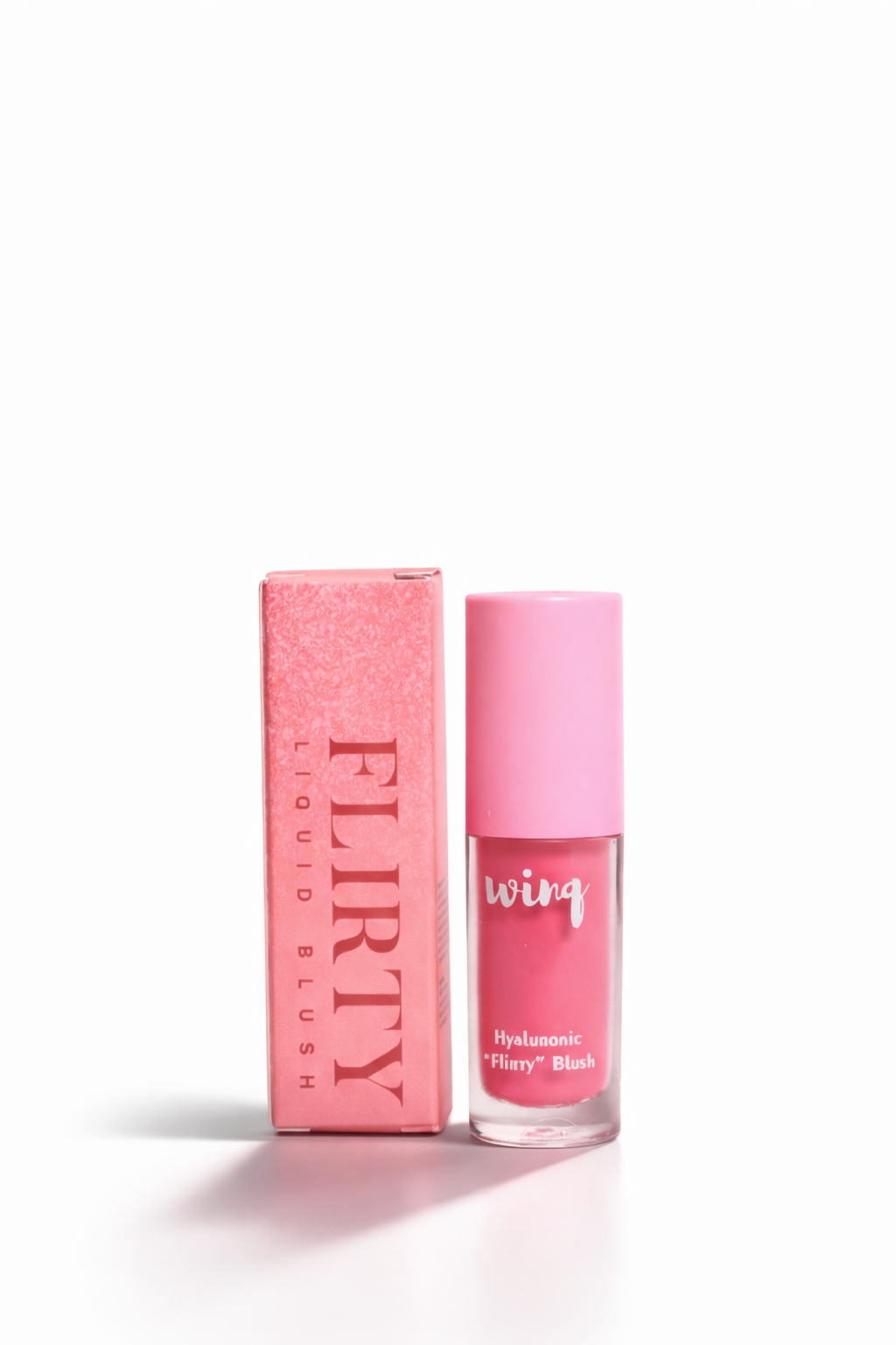 Flirty Pink Blush - Lightweight Liquid Mousse Blush – Winq Cosmetics